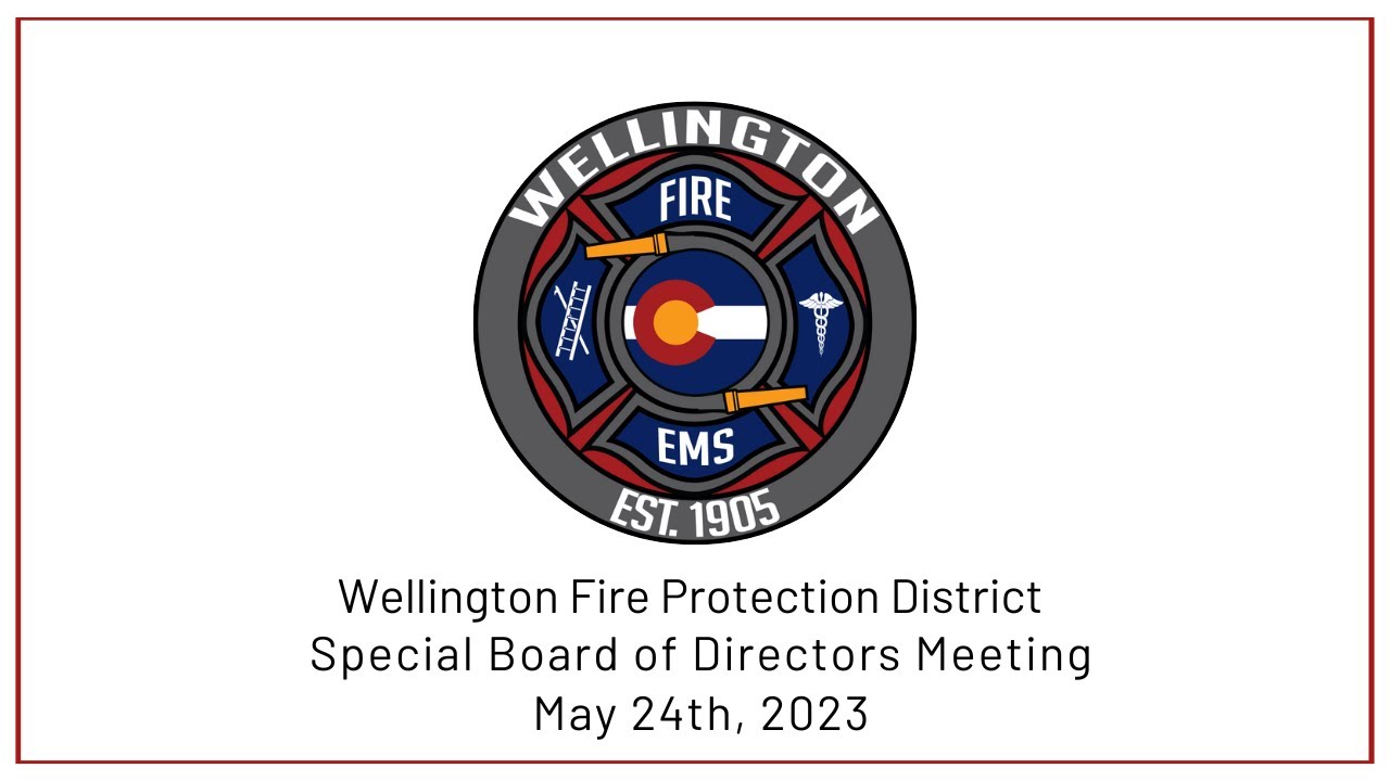 WFPD May 24, 2023 Board of Directors Special Meeting - YouTube