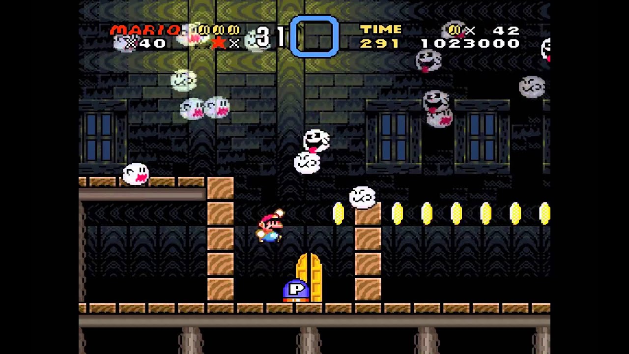 Super Mario World - Forest Ghost House - YouTube