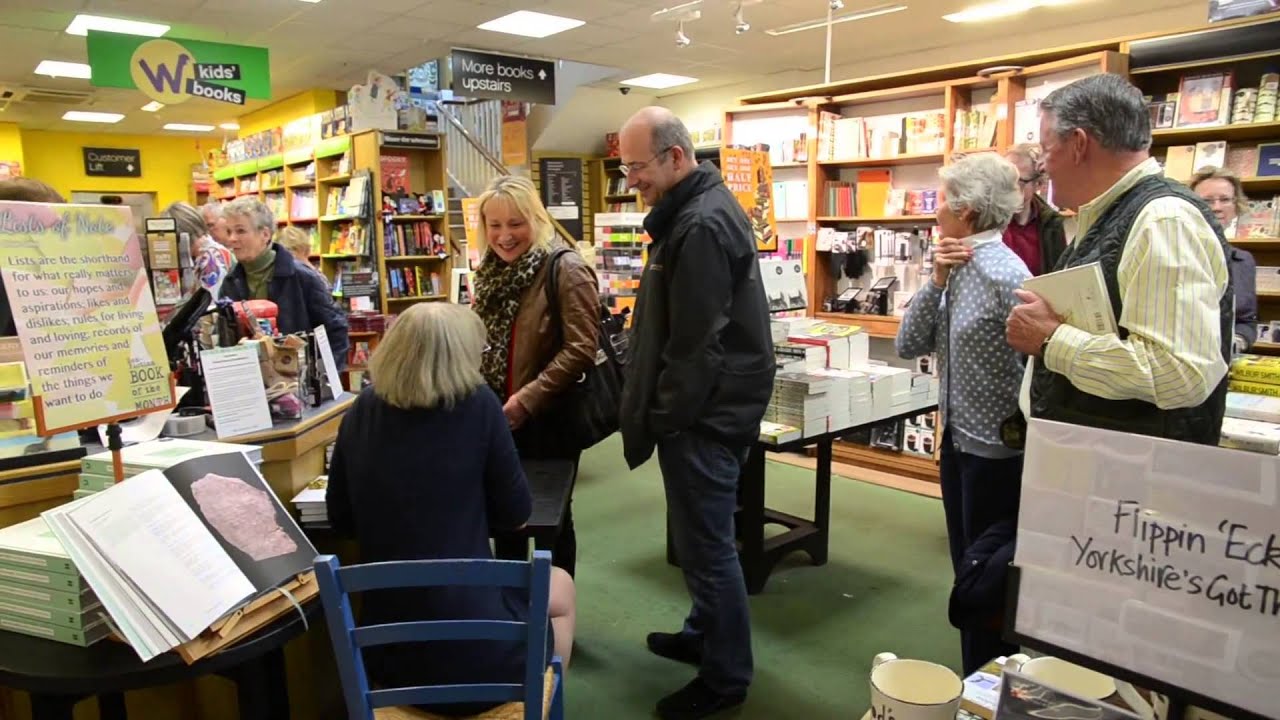 Carol Margaret Tetlow at Waterstones bookshop (Harrogate) - YouTube