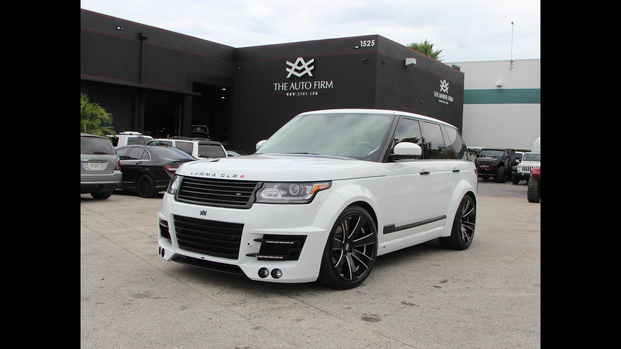 Avorza Range Rover Lumma CLR R Widebody Edition done by Alex Vega at ...