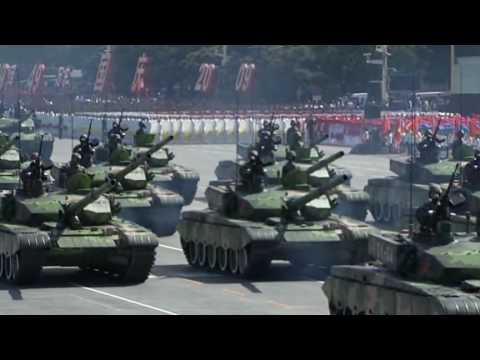 Chinese PLA Army Type 99 and Type 96A Tank Parade 2009 中国人民解放军国庆阅兵 ...