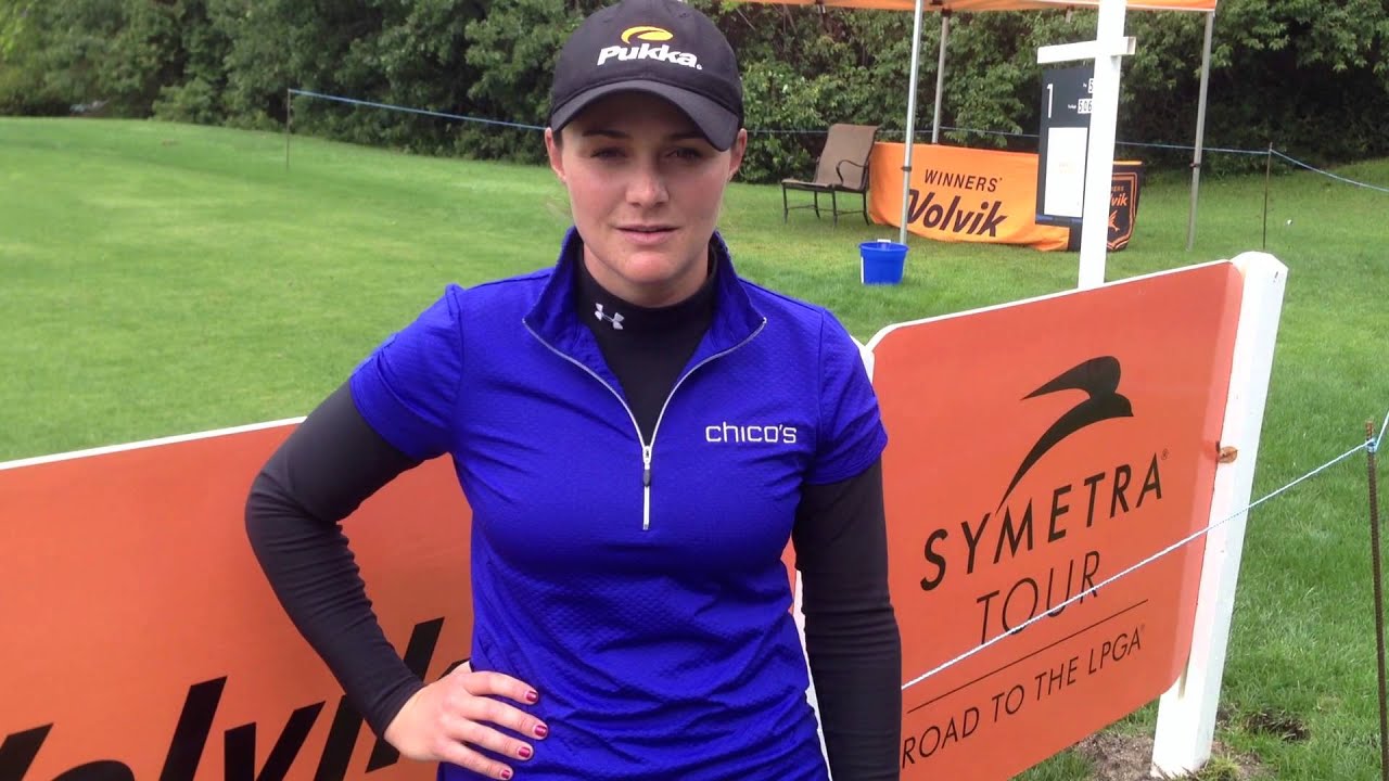 Stefanie Kenoyer's Interview during the Volvik Championship - YouTube