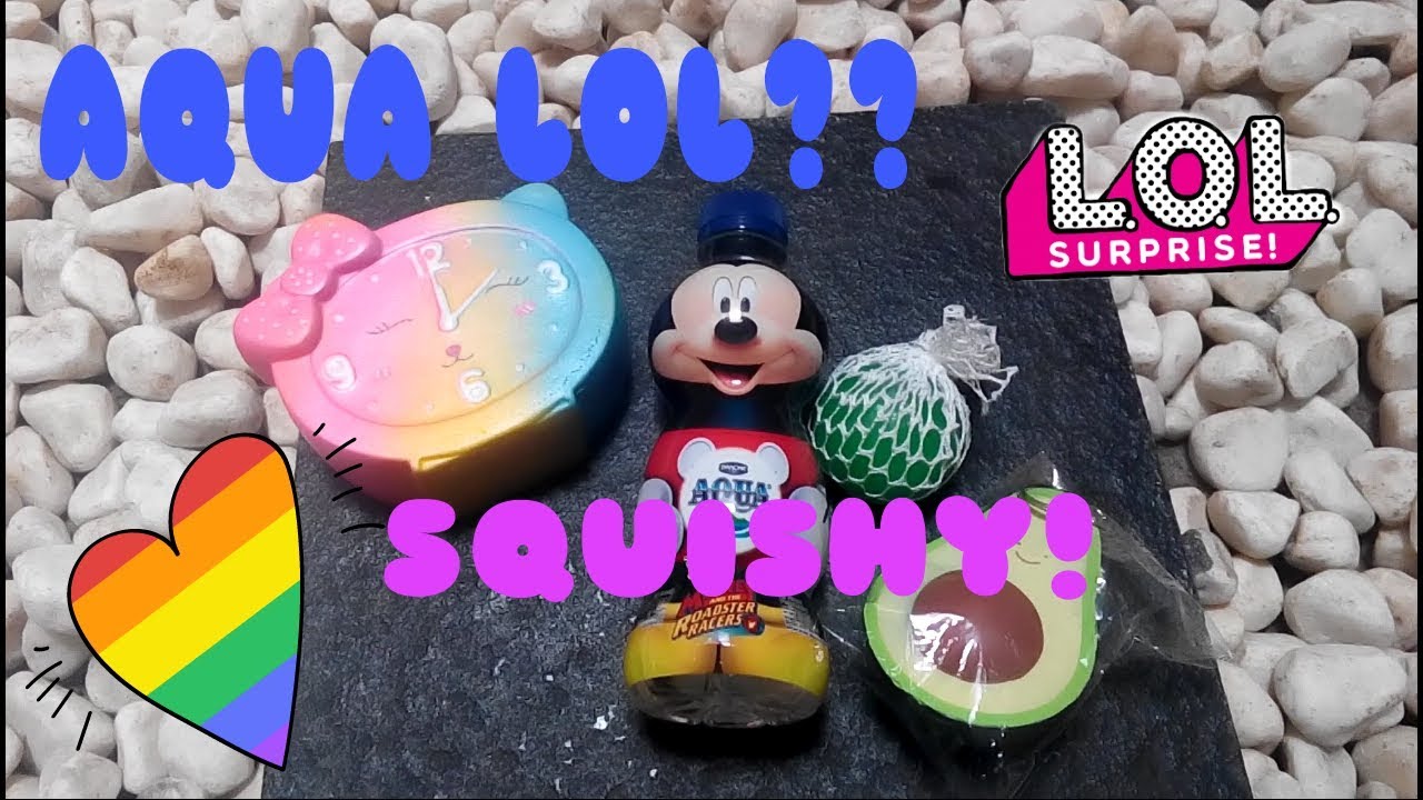 The Best Aqua lol....+++ Squishy haul - YouTube