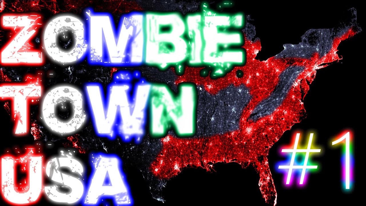 My Home is Destroyed by Zombies! | Zombie Town USA | Gameplay - YouTube