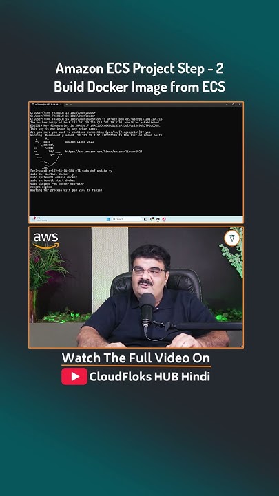 Amazon ECS Project Step 2 | Build Docker Image for ECS - Part 1 | Real-World Deployment #aws ...