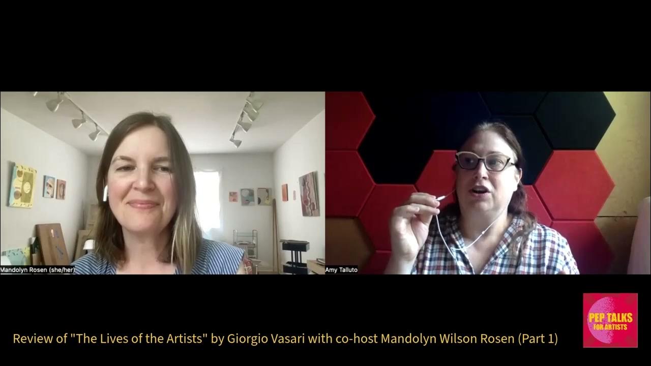 Pep Talks for Artists Podcast: "Lives of the Artists" by Giorgio Vasari (Part 1) - YouTube