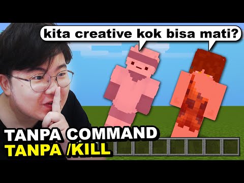 Gw Bisa Bunuh Temen Gw Padahal Mereka Lagi Mode CREATIVE di Minecraft