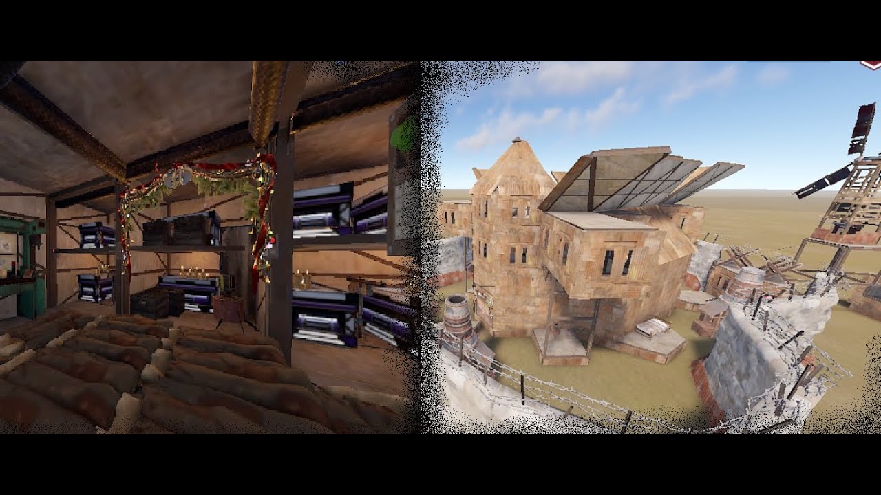 Rust [Guide] - My best anti-raid house #2 - YouTube