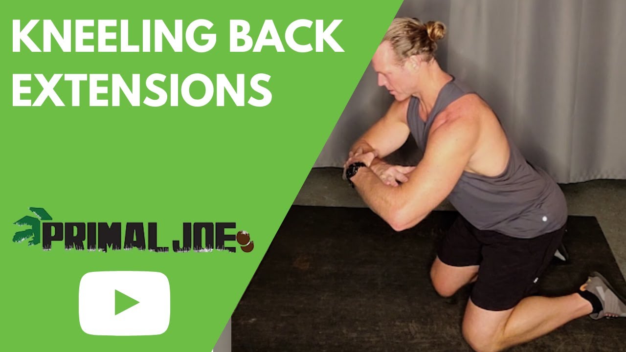 KNEELING BACK EXTENSIONS - YouTube
