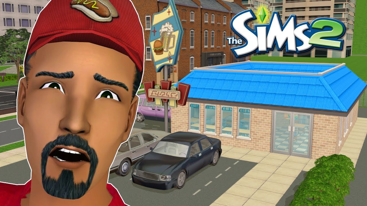 Fast Food Storytime 🍔| The Sims 2 Speed Build - YouTube