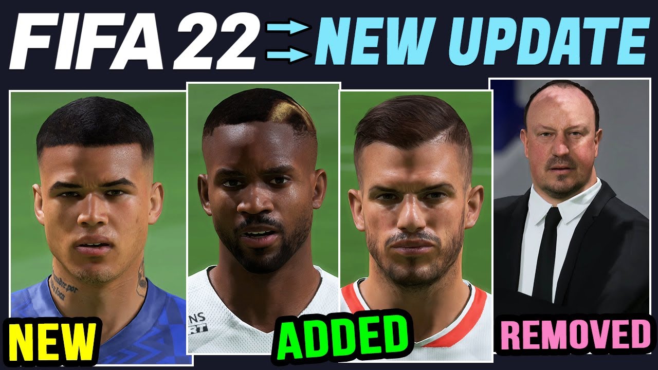 FIFA 22 NEWS | NEW UPDATE - 28 Added & Removed Real Faces, Updated ...