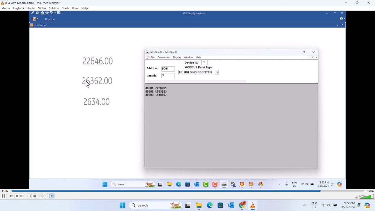 The Configuration of The Communication between Modbus with IFIX 2023 ...