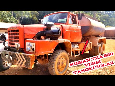 Dump Truck Nissan TZa 520 Versi Tangki - YouTube