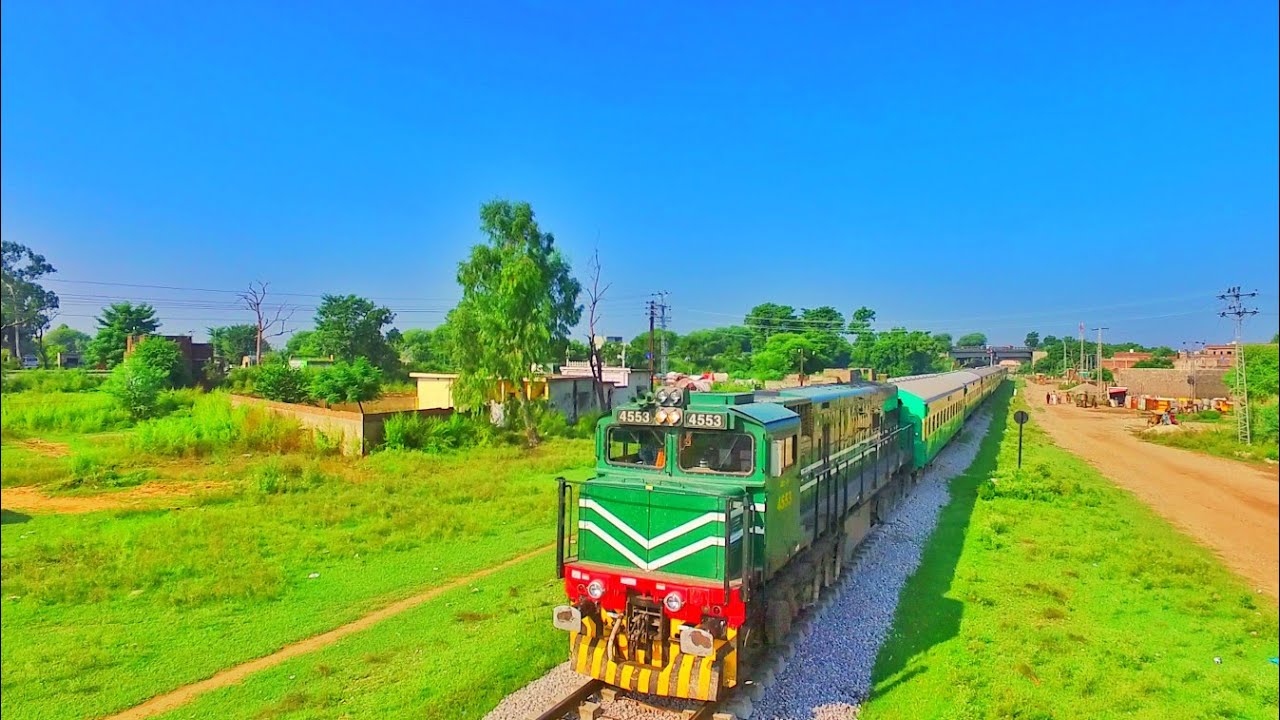 Train Drone View | Pakistan Railway - YouTube