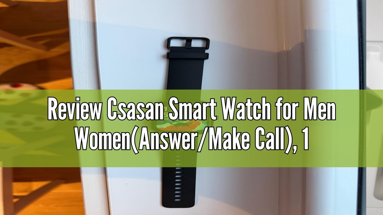 Review Csasan Smart Watch for Men Women(Answer/Make Call), 1.91" HD ...
