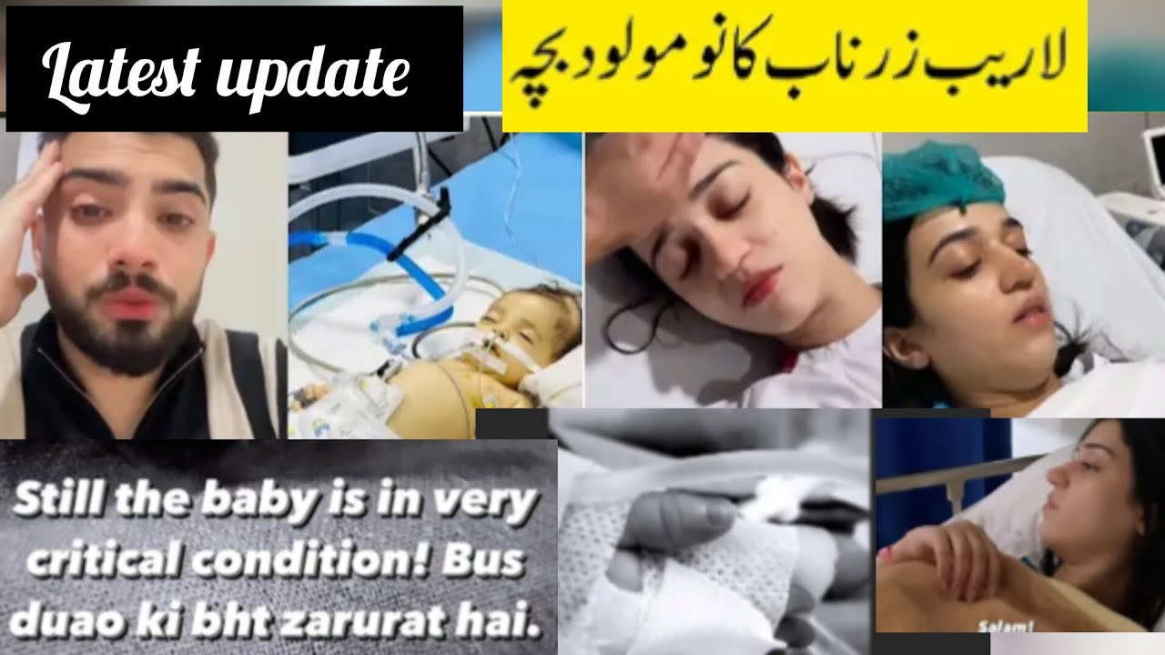 zarnab laraib baby latest update critical condition baby gender pre ...