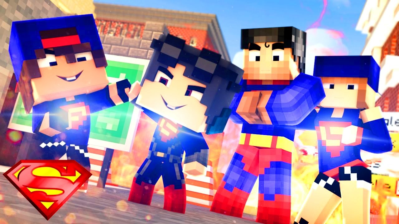 ДЕТИ И СУПЕРМЕН ЕВГЕНБРО В МАЙНКРАФТ! КТО ТВОЯ СЕМЬЯ В MINECRAFT?! WHO ...