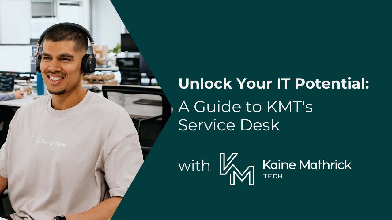Unlock Your IT Potential: A Guide to KMT's Service Desk - YouTube