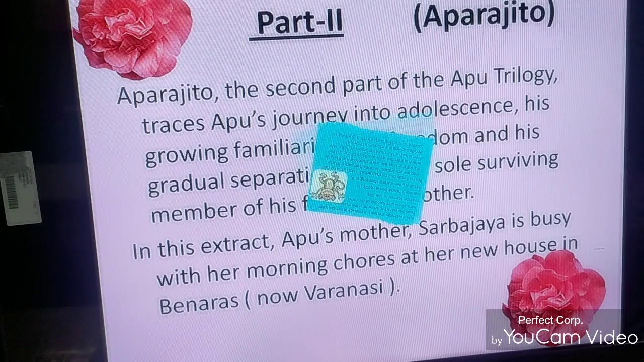 Class 7 Lesson 4 The Making Of Apu Trilogy Part 7 - YouTube