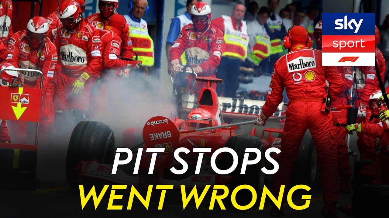 20 Times Pit Stops Went Wrong! inkl. Michael Schumacher & Hamilton ...