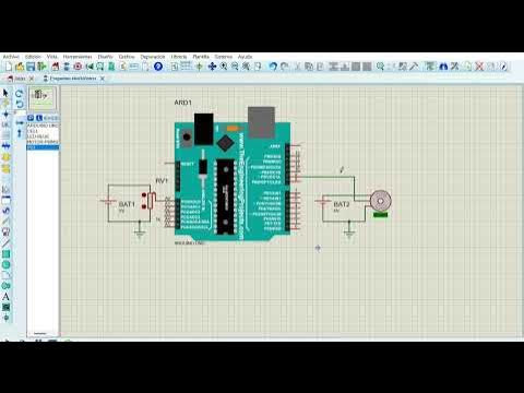 Circuito 11-Arduino UNO | Control de servomotor con potenciómetro (Servo Motor SG90 en Proteus ...