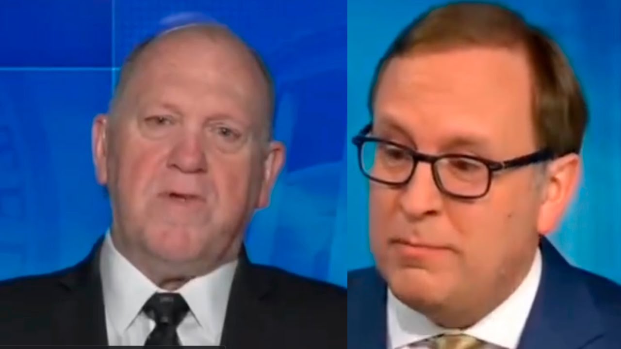 The MOMENT Jonathan Karl Regretted Attacking Tom Homan - YouTube
