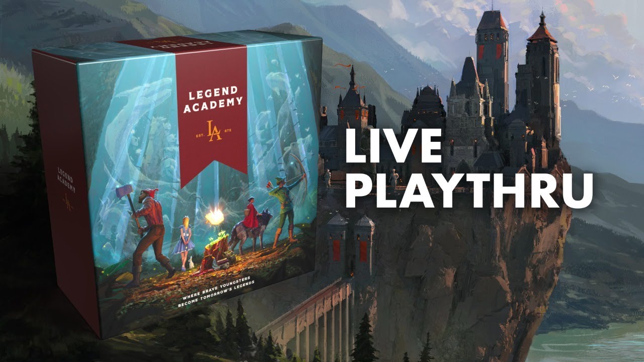 Legend Academy Playthrough & Teach - YouTube