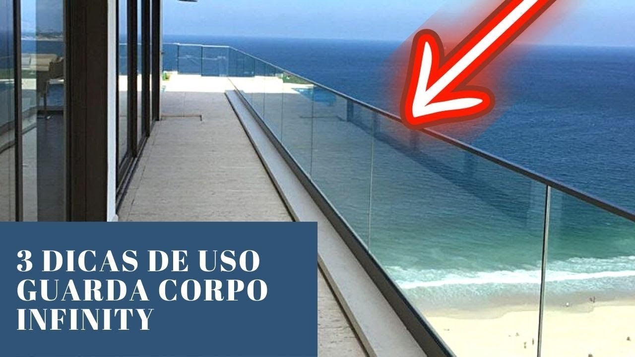 Guarda Corpo Infinity. Também conhecido como guarda corpo invisível ...