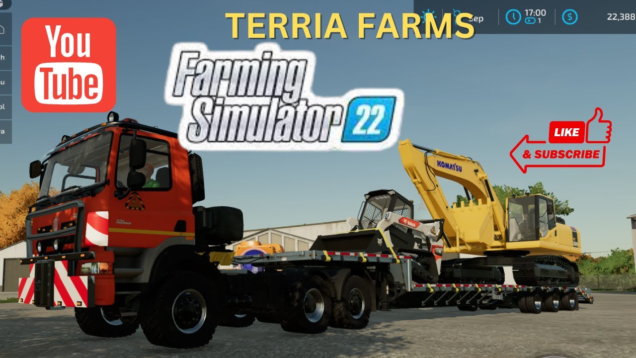 DIGGING A SWIMMING POOL in - (farming simulator 22) #fs22 #simulator # ...