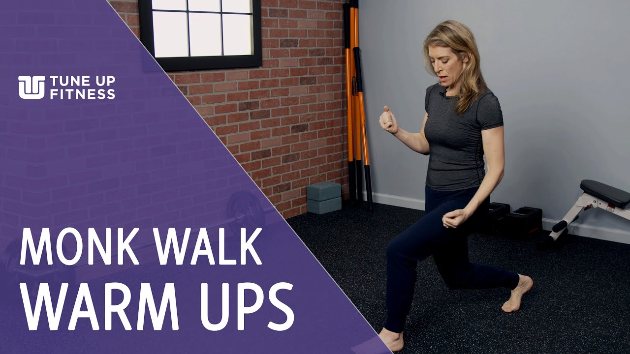 Dynamic Stretching Warm Up - Monk Walks - YouTube