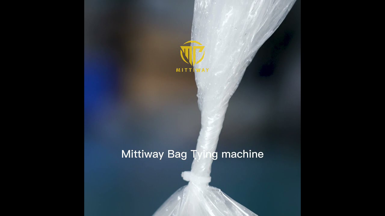 Bag tying machine poly bag cable tie tying machine bag inserter bag ...