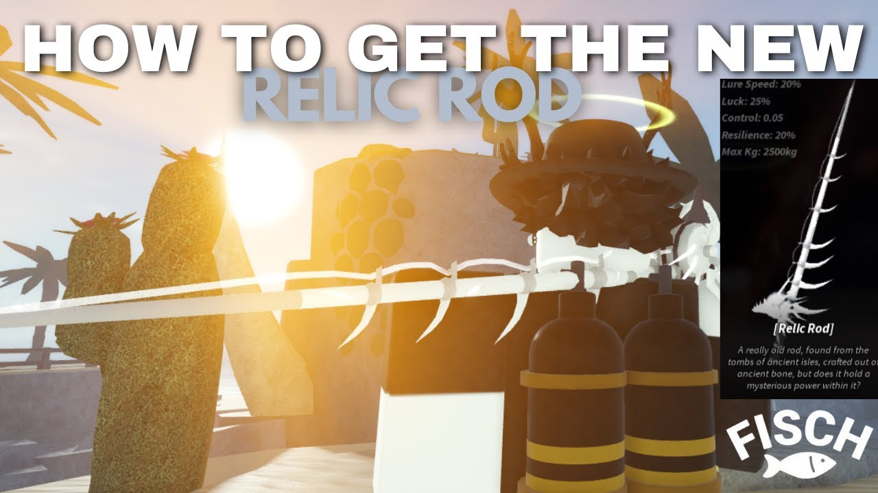 HOW TO GET THE RELIC ROD!! (Roblox Fisch) - YouTube