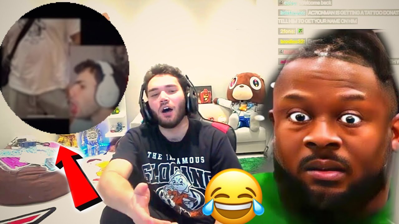 Adinross showed ant this picture of cheesur (ant pressed cheesur ...