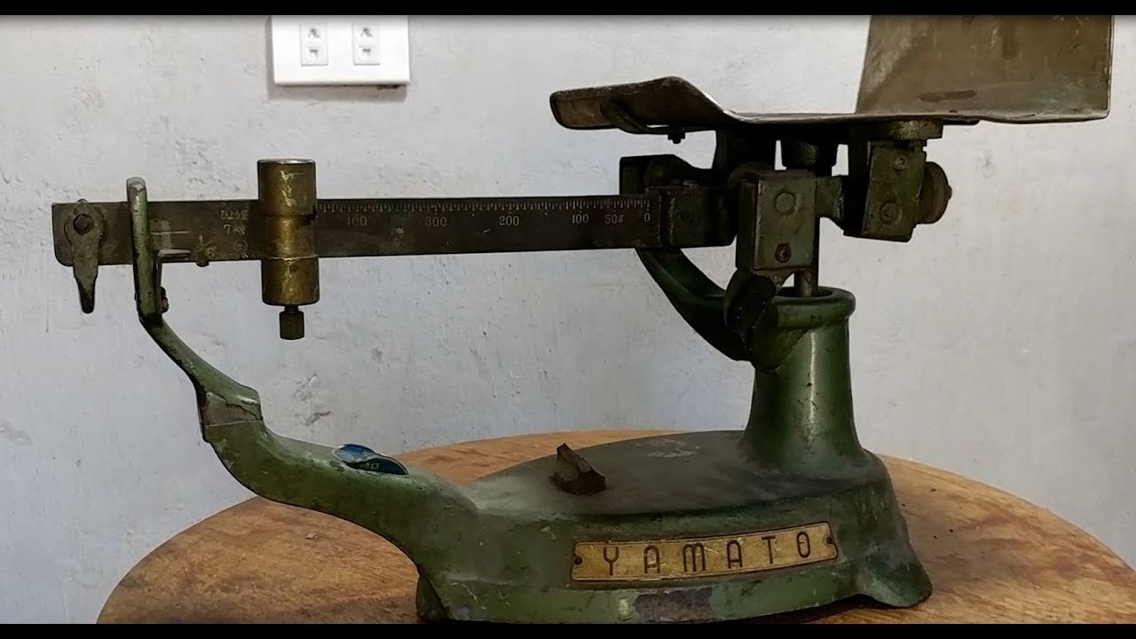 Timelapse Restoration - Vintage Scale ⚖ Restoration - YouTube