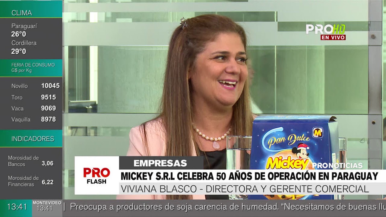 Mickey S.R.L. celebra 50 años de operación en Paraguay - YouTube