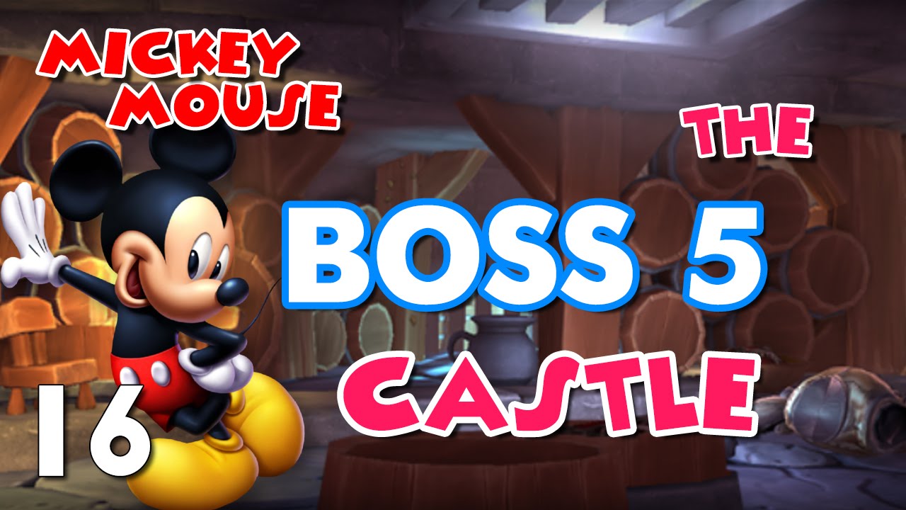 Magic Hobby Show - Mickey Mouse Game. The Castle - BOSS 5 (HD Gameplay ...