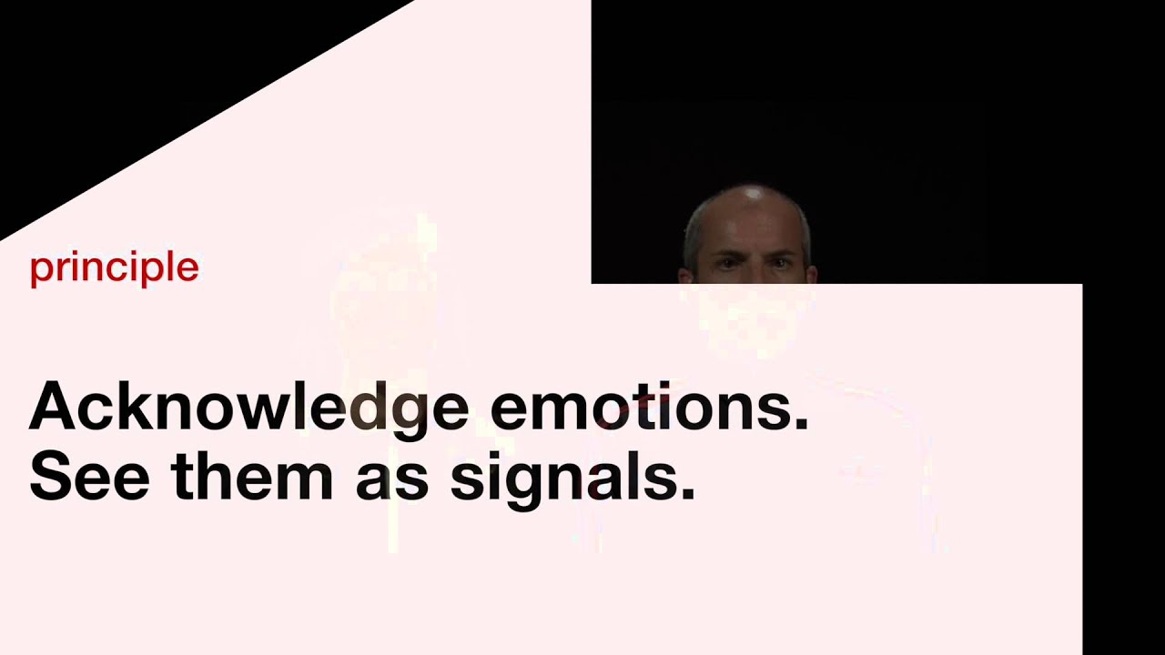 Principle 5: Acknowledge Emotions, See Them as Signals. - YouTube