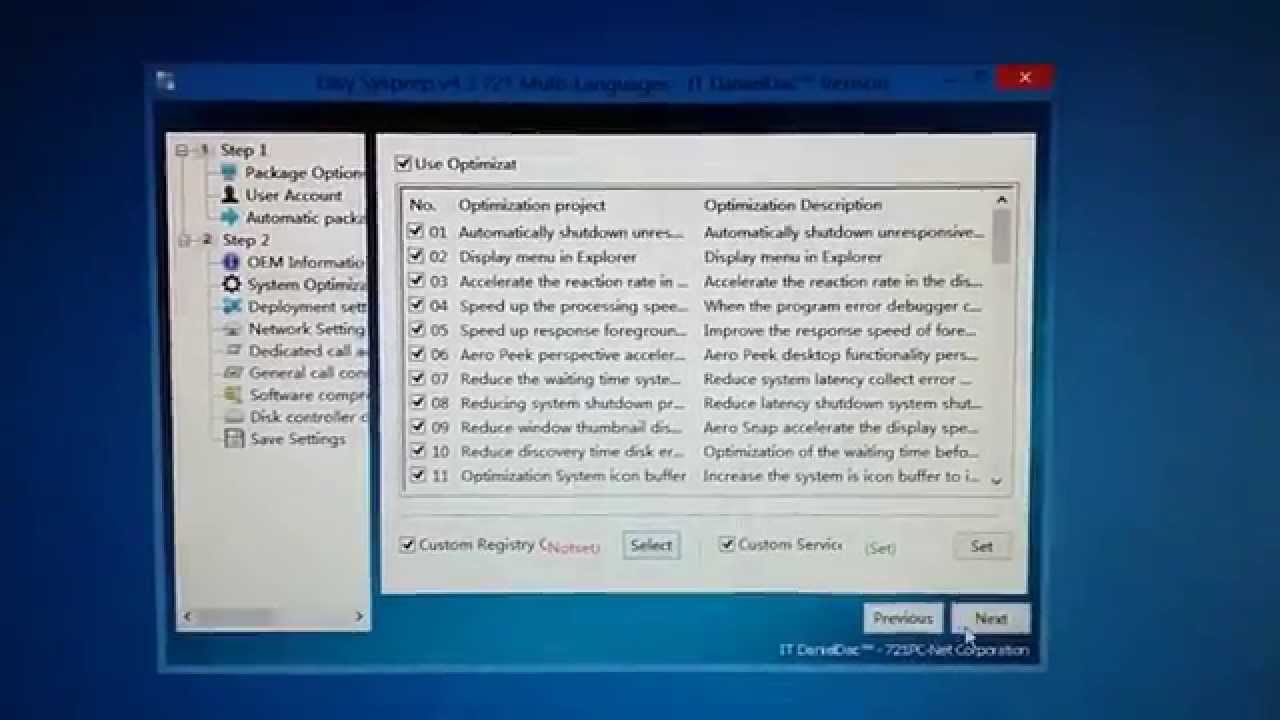 test Easy Sysprep v4.3 721 Multi Languages - YouTube