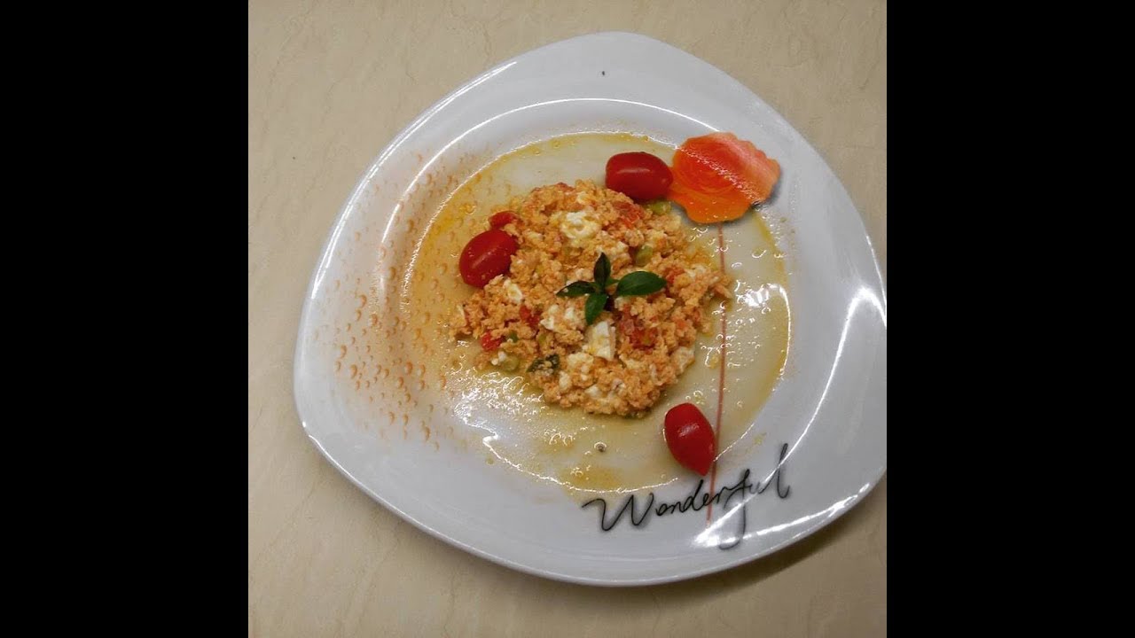 Αυγά καγιανά - scrambled eggs greek style. Eggs kayana! - YouTube