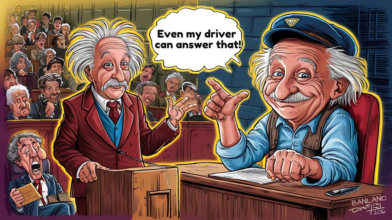 You Won’t Believe What Einstein’s Driver Did on Stage! | albert ...
