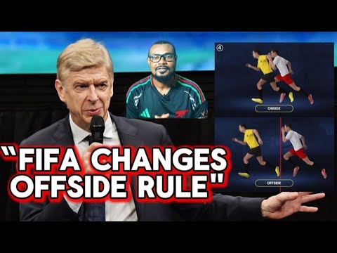 OFFICIAL: FIFA Changes Offside Rule – Here’s What It Means! 🏆 - YouTube
