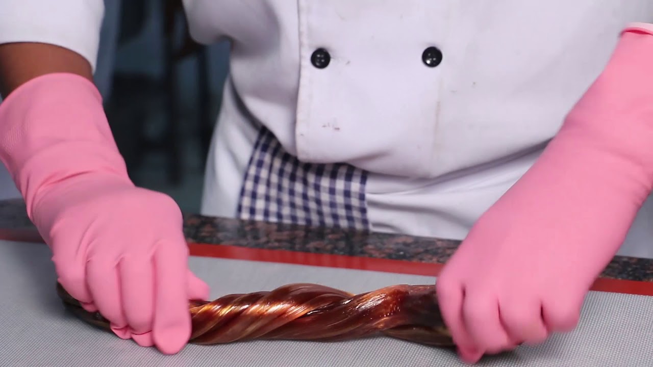 Nature Magic -Pulled and blown sugar work - YouTube