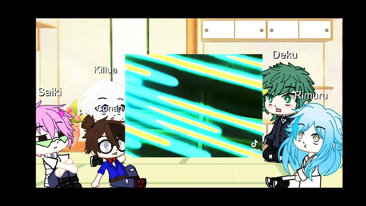 My favorite anime characters react to each other -Part 5- (Deku) Finale ...