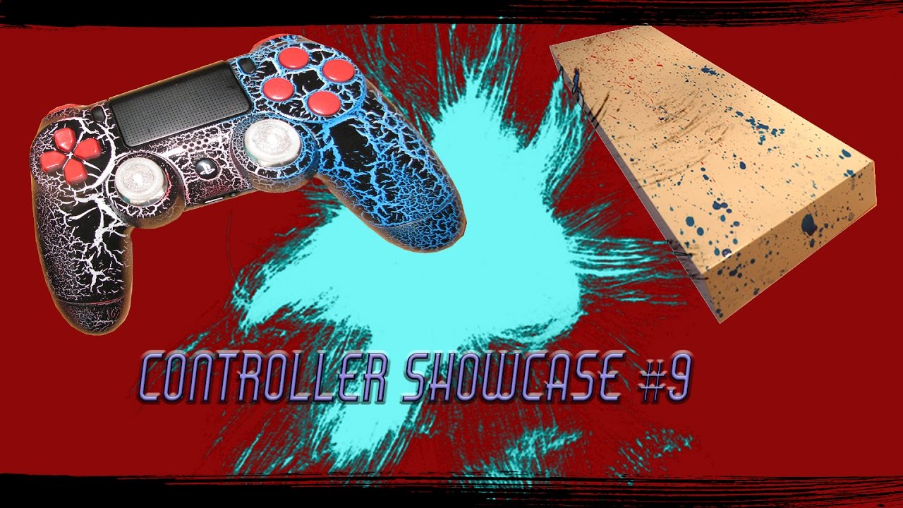 Controller showcase #9 Crackle, PS4 faceplate - YouTube