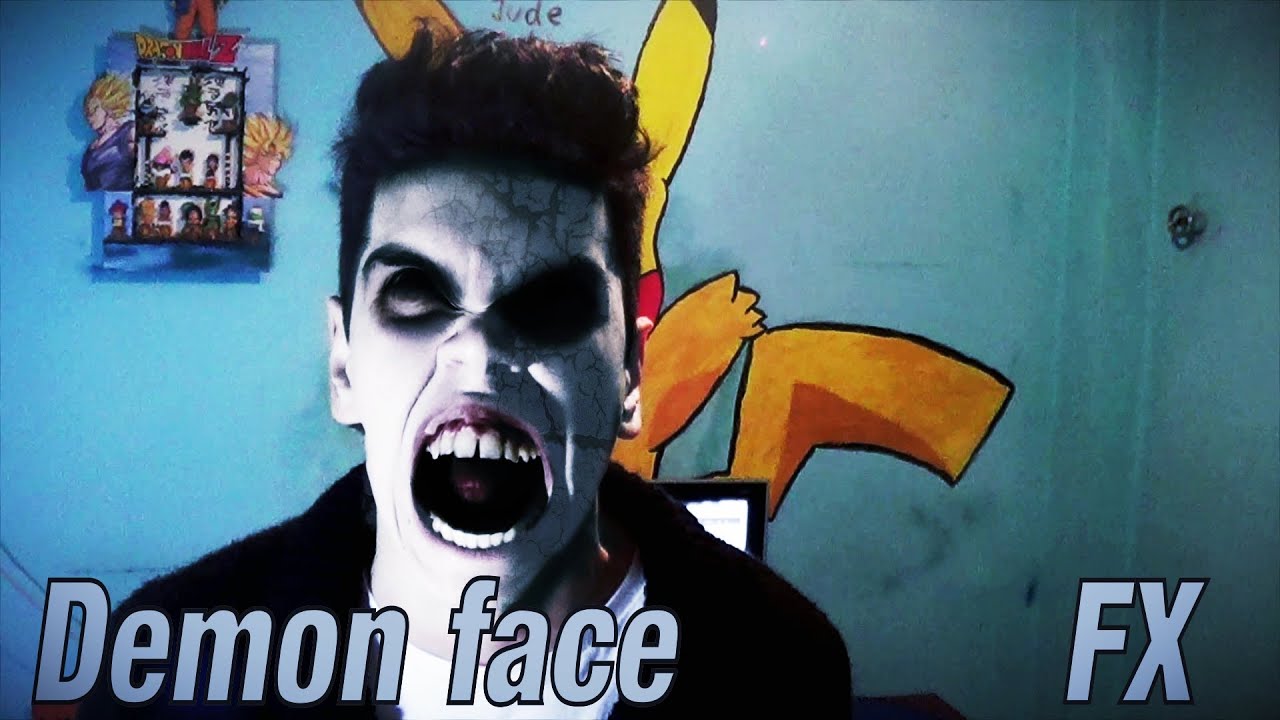 Demon Face - Test 2 - YouTube