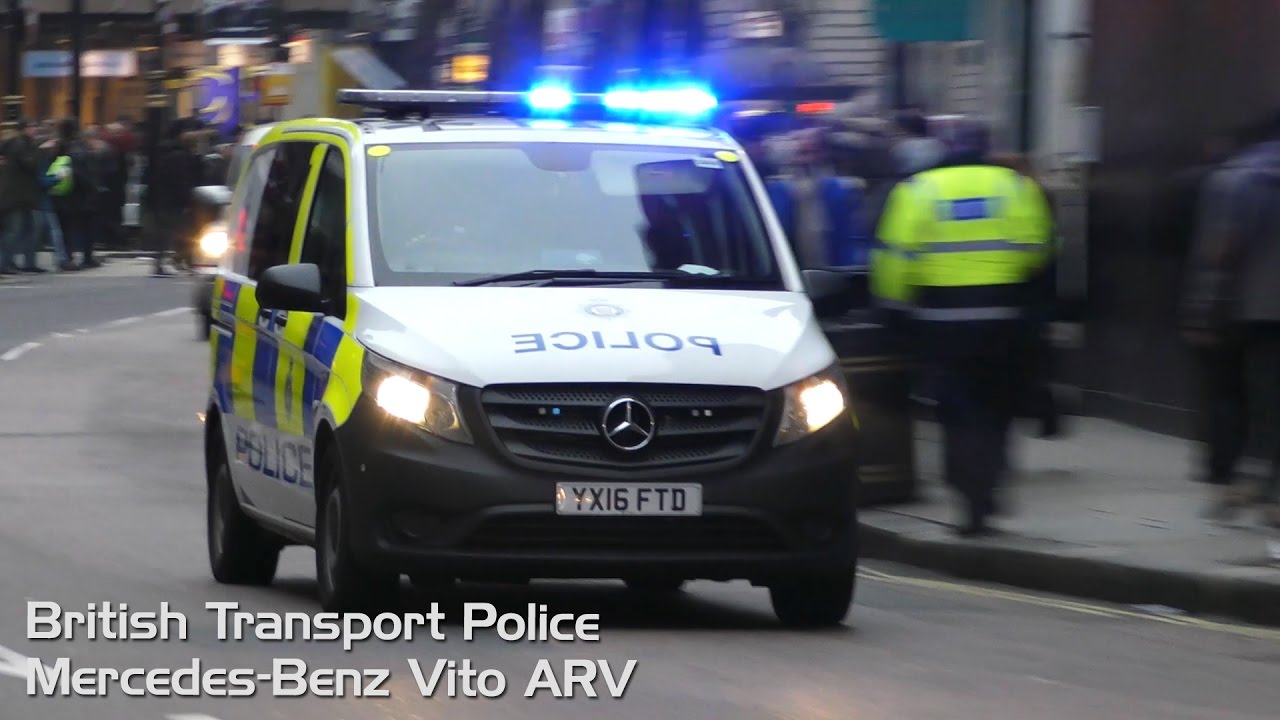 British Transport Police Armed Response Vehicle Mercedes Vito ...