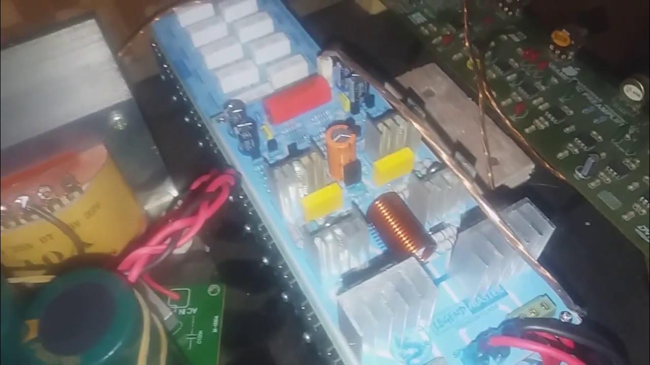Kit power amplifier Yiroshi mk5 1800 watt mantep - YouTube