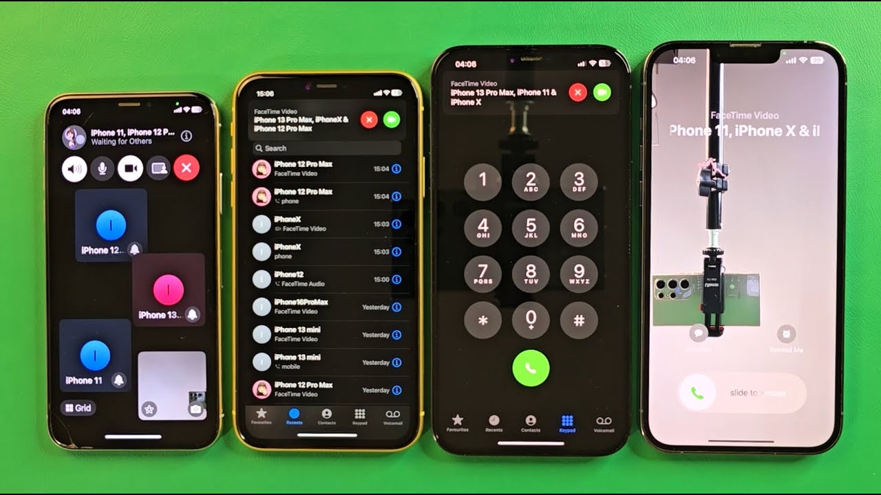 iPhone X iPhone11 iPhone 12PM iPhone 13PM Outgoing call & Incoming ...