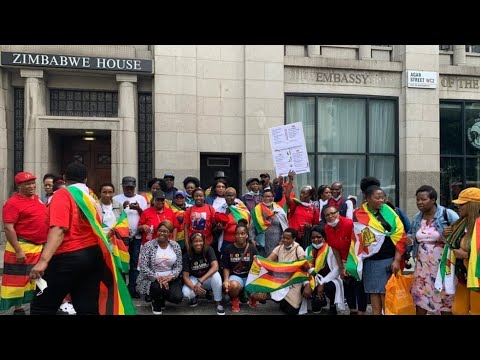The Zimbabwean Embassy In UK Has Been Taken Over By The General Public ...