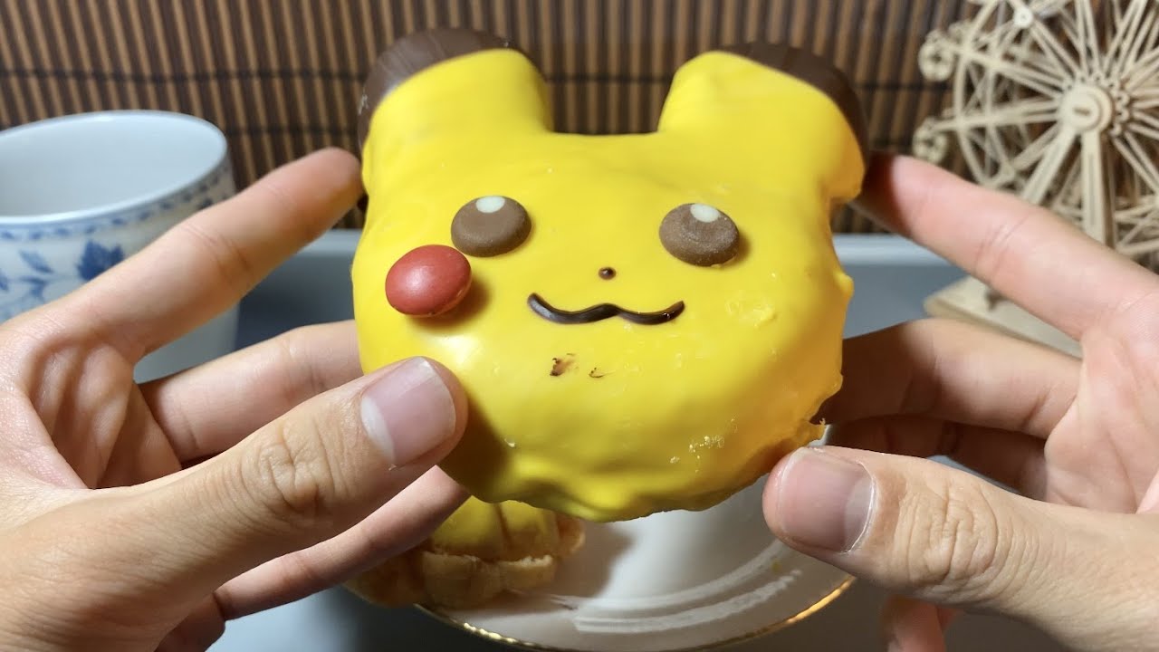 Eating Pokémon Donuts from a Japan’s Donut Shop - YouTube
